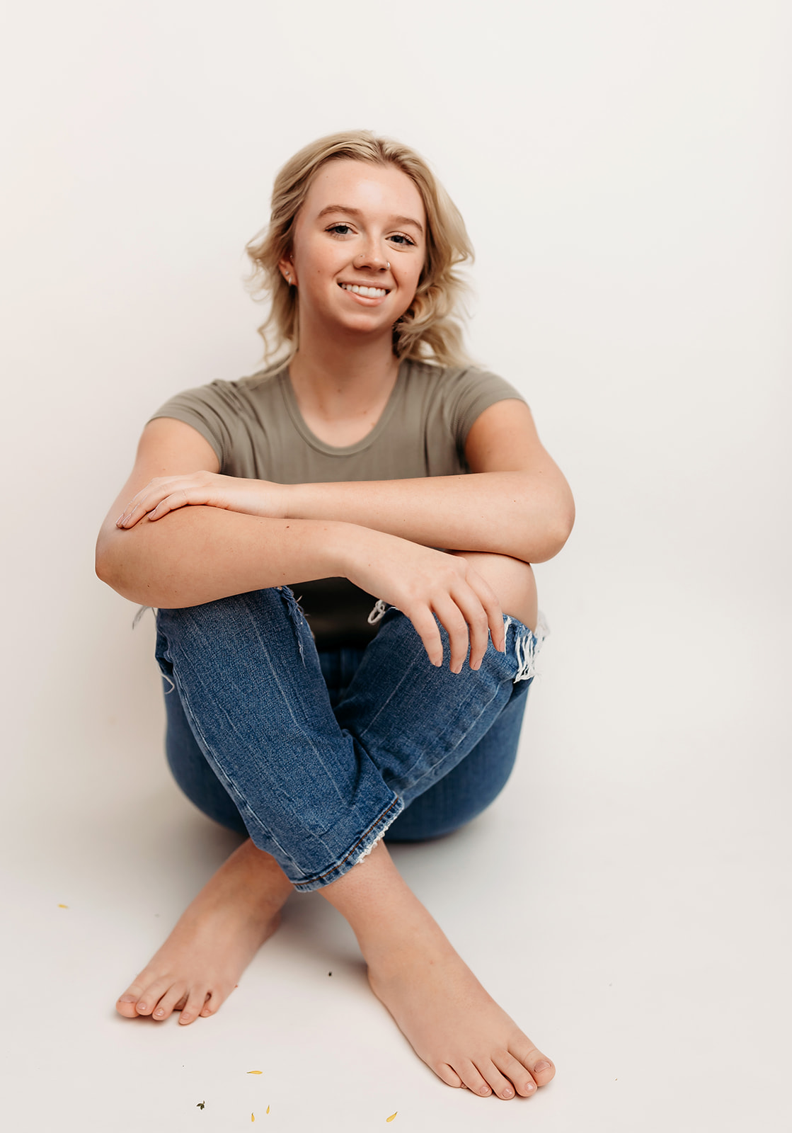 Senior Portrait Feet Nashua New Hampshire Senior Pictures